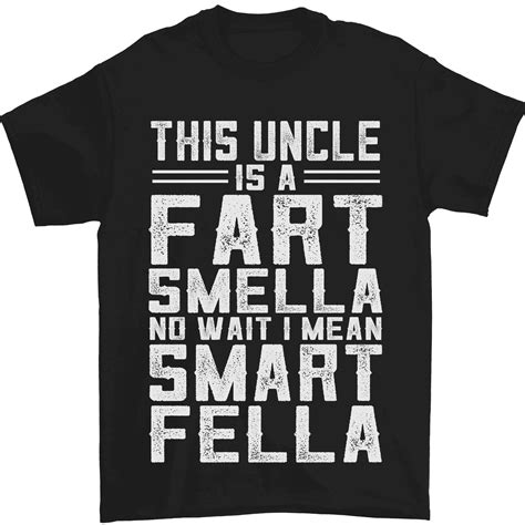 Uncle T Shirt Funny Mens Tshirt Tee Top Niece Nephew