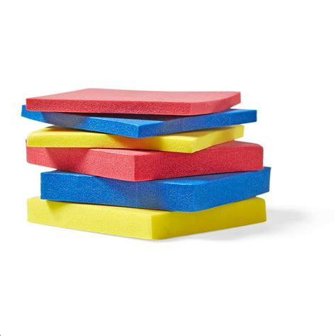 Foam Attribute Blocks Geometric Shapes Preschool Montessori Math
