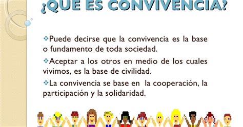 Aprender A Convivir En Armonía La Convivencia