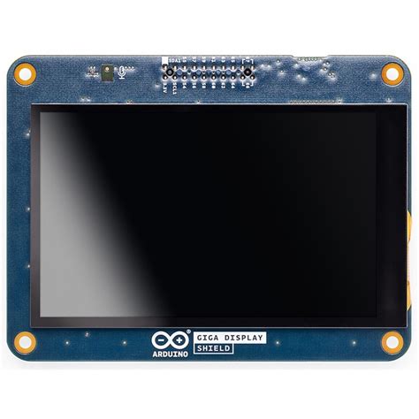 Arduino Giga Display Shield 397 Inch Tft Display 480800 Pixels Touchscreen Imu