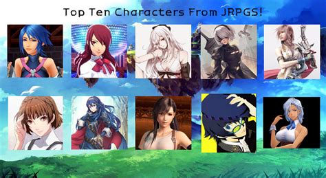My Top 10 Favorite Jrpg Girls By Jackskellington416 On Deviantart