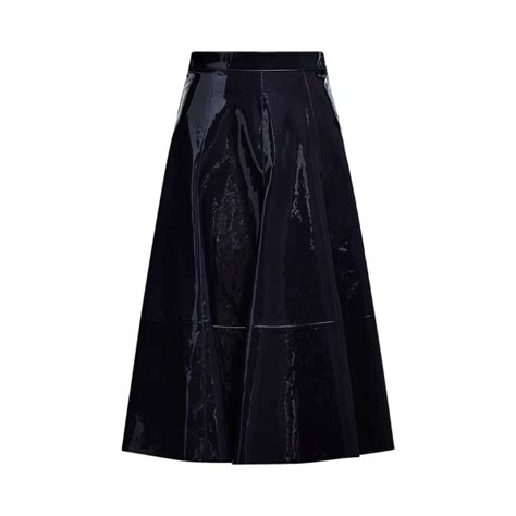Clyde Patent Leather Skirt For Women Ralph Lauren® In