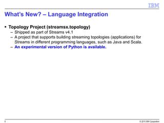 Github Projects Overview And IBM Streams V PPT