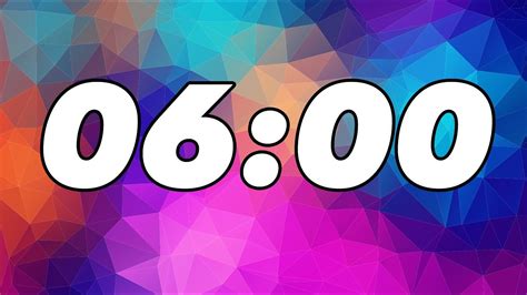 6 Minute Timer 6 Minute Countdown ⏰ Youtube