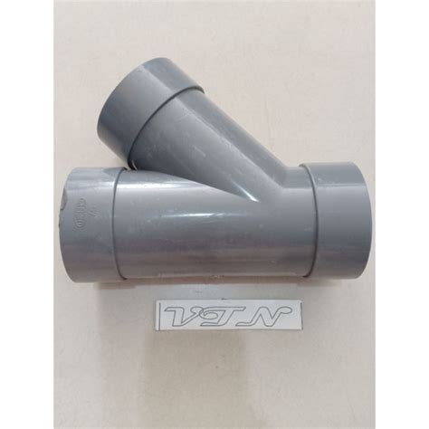 Jual Sambungan Tee 45 Derajat 3 Sambungan Y 3 Inch Merk Maspion