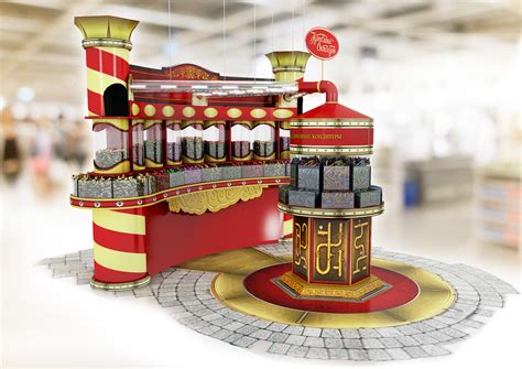 The Concept Of The Candy Zone Candy Factory Behance
