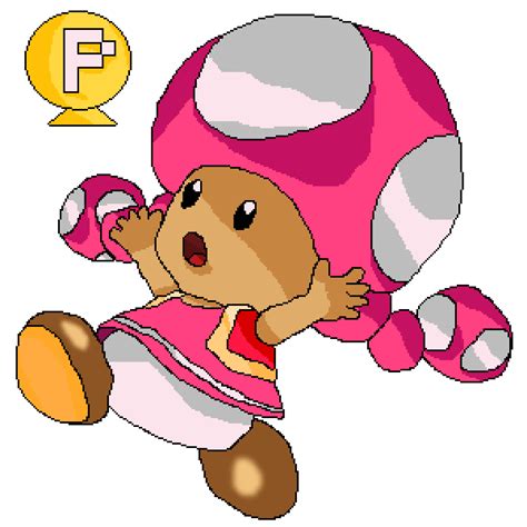 Pixilart Toadette With A Power Balloon By Hiitsadhme