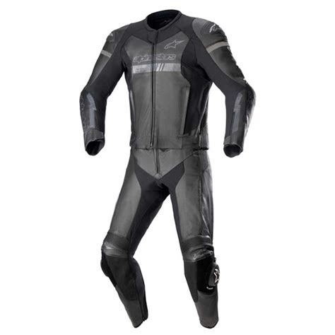 Alpinestars Gp Force Chaser Leather Suit Black Motardinn