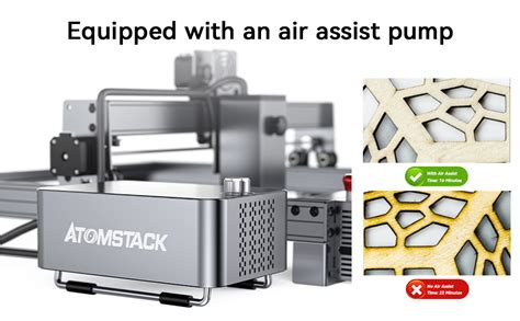 Atomstack X20 Pro Laser Engraver 130w Engraving Cutter Machine For Wood Metal