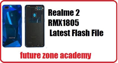 Realme 2 RMX1805 Latest Flash File Future Zone Academy
