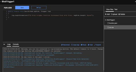 C Is It Possible To Create A Blob Triggered Azure Function With A Certain File Name Stack