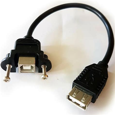 014m Usb Female To Usb Socket Coupler Joiner Patch Cable Printer Mini