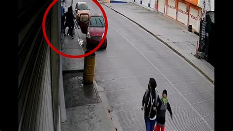 El Angustioso Video Que Muestra El Robo De Un Niño En México