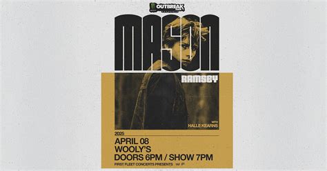 Monster Energy Outbreak Tour Presents Mason Ramsey First Fleet Concerts