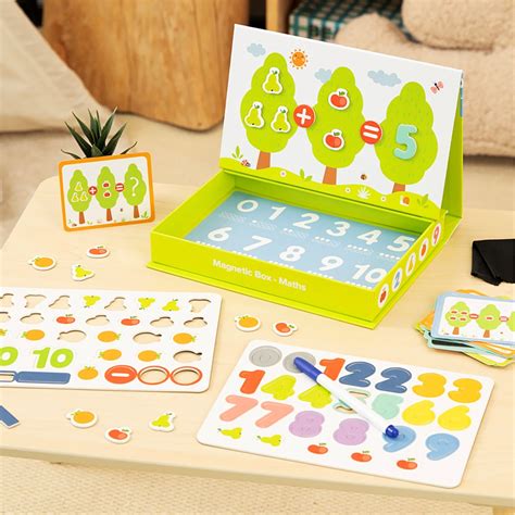 Magnetic Maths Box Tooky Toy Game