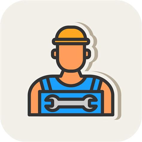 Technician Vector Icon Design 20036978 Vector Art At Vecteezy