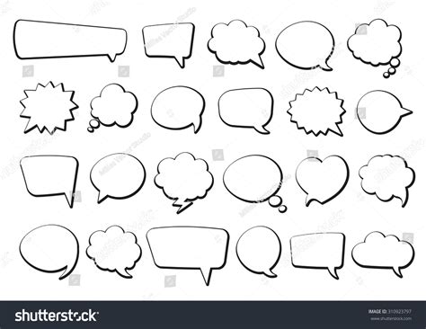 973654 말풍선 벡터 이미지 스톡 사진 및 벡터 Shutterstock