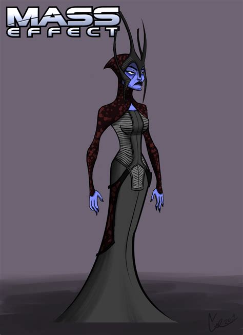 Mass Effect Matriarch Benezia By Celet0n On Deviantart