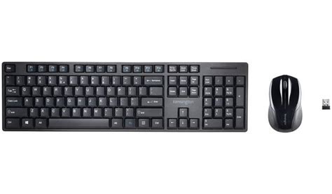 Buy Kensington K75230uk Wireless Mouse And Keyboard Black Pc