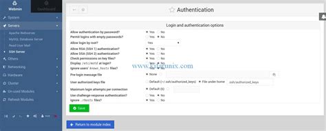 Install And Use Webmin On Fedora 30