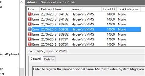 Austin S Blog Hyper V LiveMigration Fails With Live Migration Did Not Succeed At The Source