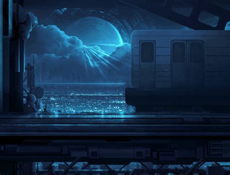 Safebooru 1girl Against Wall Black Eyes Blue Theme Bob Cut Building