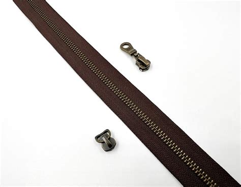 Молния рулонная YKK T5 (коричневая/антик) - купить ~ в магазине MSK ...