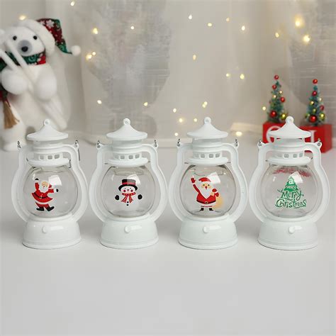 Jual Lampu Lentera Natal Christmas Lampu Led Santa Claus Merry