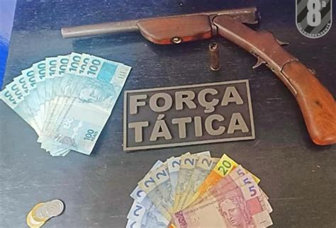 Homem é preso após efetuar disparo de arma de fogo em bar Dourados News