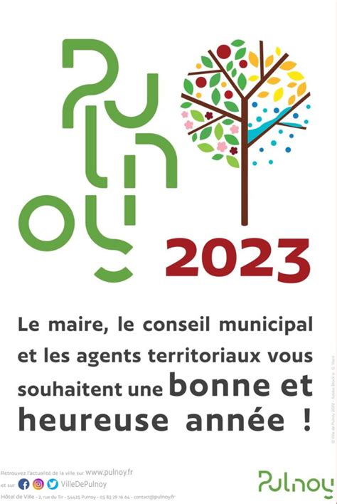 Bonne année 2023 Ville de Pulnoy