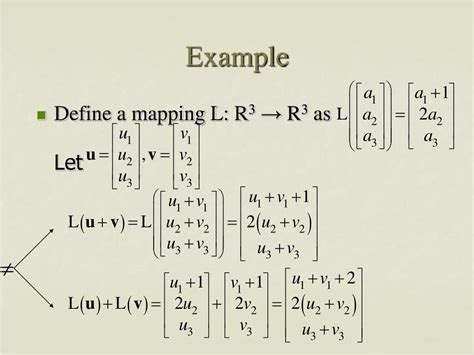 Ppt Linear Transformations Powerpoint Presentation Free Download