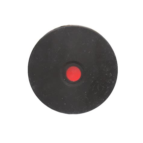 Stove Plate Solid Red Dot 6 Inch Bassas Hardware