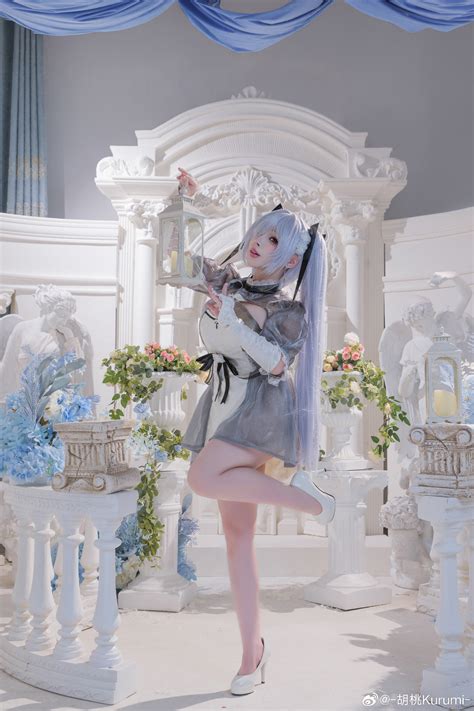 Cosplay Nikke胜利女神 灰姑娘白蔷薇 胡桃kurumi 米卡插画mikagogo