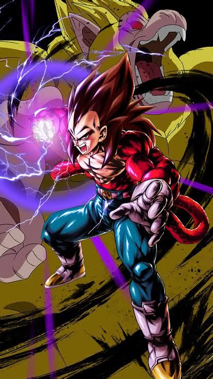 Super Saiyan 4 Vegeta Sp Red Dragon Ball Legends Wiki Fandom
