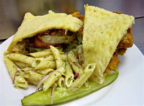 Local Softshell Crab Panini Seasonal