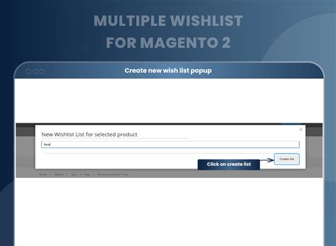 magento 2 multiple wishlist create numerous wishlist