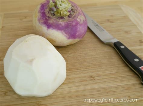 Low Carb Turnip Fries Step Away From The Carbs