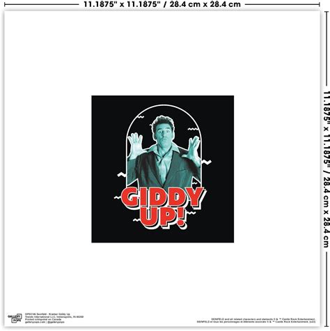 Trends International Gallery Pops Seinfeld Kramer Giddy Up Wall Art