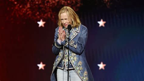 Amy Madigan Celebrates Critics Choice Awards Win For Weapons