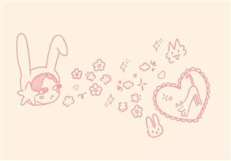 Ipad Widget Doodle Pink Wallpaper Iphone Cute Cute Desktop Wallpaper