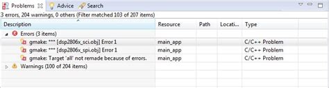 Compilertms320f28066 Gmake Dsp2806xspiobj Error 1 And Gmake Dsp2806xsciobj