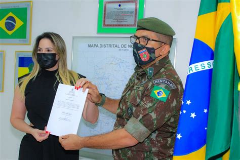 PREFEITA GIORDANNA MANO ASSUME PRESIDÊNCIA DA JUNTA MILITAR DE NOVA