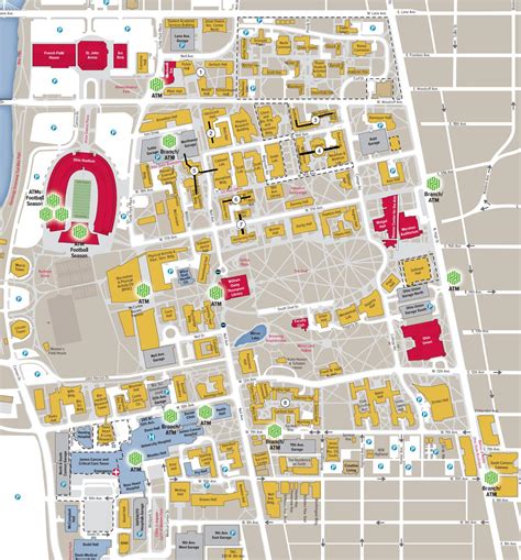 Miami University Ohio Campus Map Map