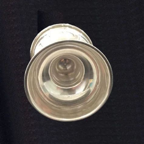 Polished Round Pure Silver Damru Diya Size 1x 2inch W H At Rs 6050 Piece In Sangli