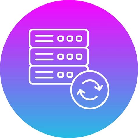 Backup Icon Premium Vector