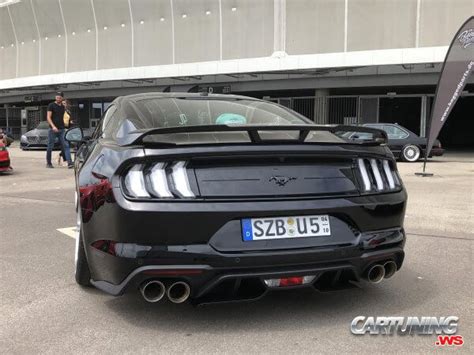 Slammed Ford Mustang Gt 2019 Rear