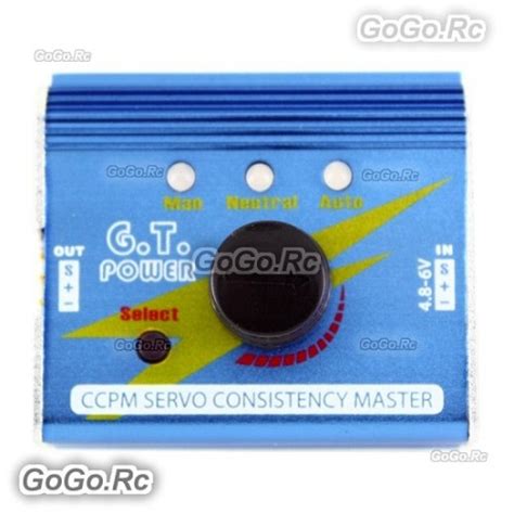 RC GT POWER Servo ECS Speed Controler Tester For R C Plane Car Boat GT006