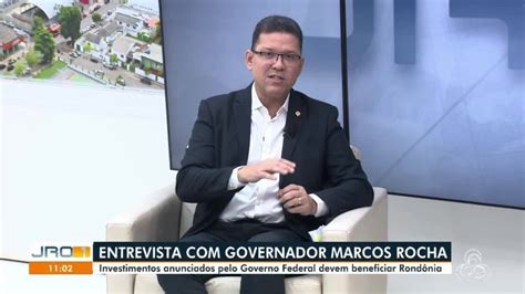 Vídeo Governador Marcos Rocha comenta sobre obras do PAC para RO