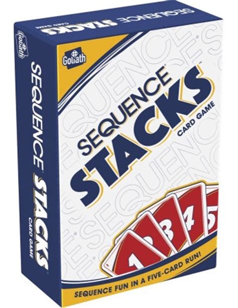 Sequence Stacks Card Game