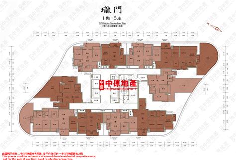 中原數據 屯門 瓏門 1期 5座 的平面圖